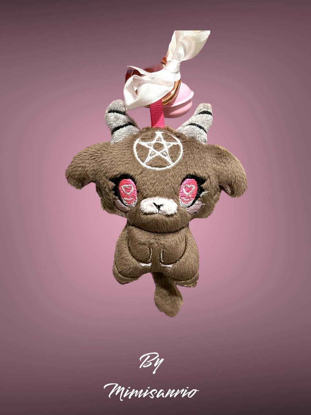 Plush Key Ring Baphomet Mimisanrio - Etsy
