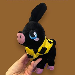 Plush Pig Fan Art Manga P Chan Plush Handmade - Etsy
