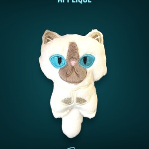 ITH Embroidery Pattern Persian Cats Pack X 3 Style 4x4 Hoop Embroidery ...