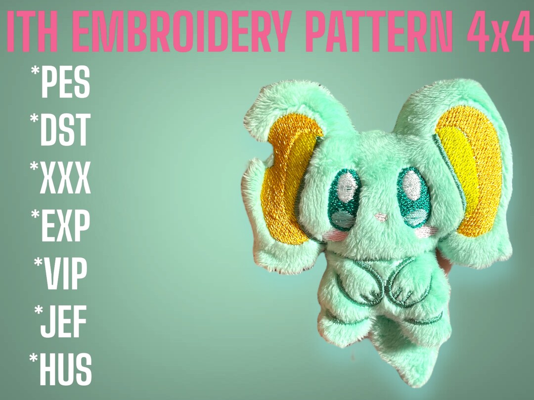 ITH Pattern Fanart 4x4 Embroidery Pattern for Machine Embroidery ...