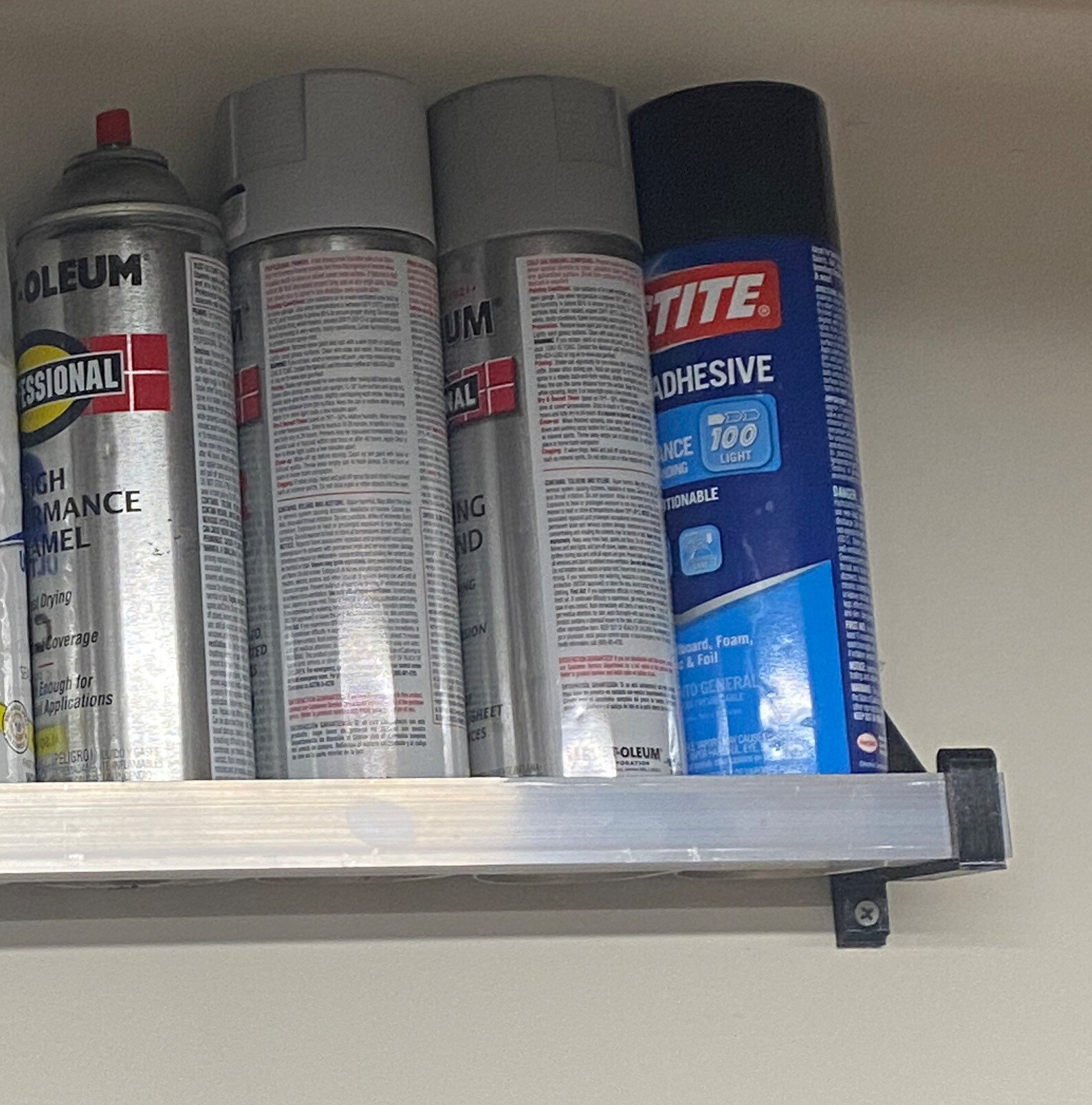 Spray Paint Can Shelf Bracketswall Storage and Organization - Etsy