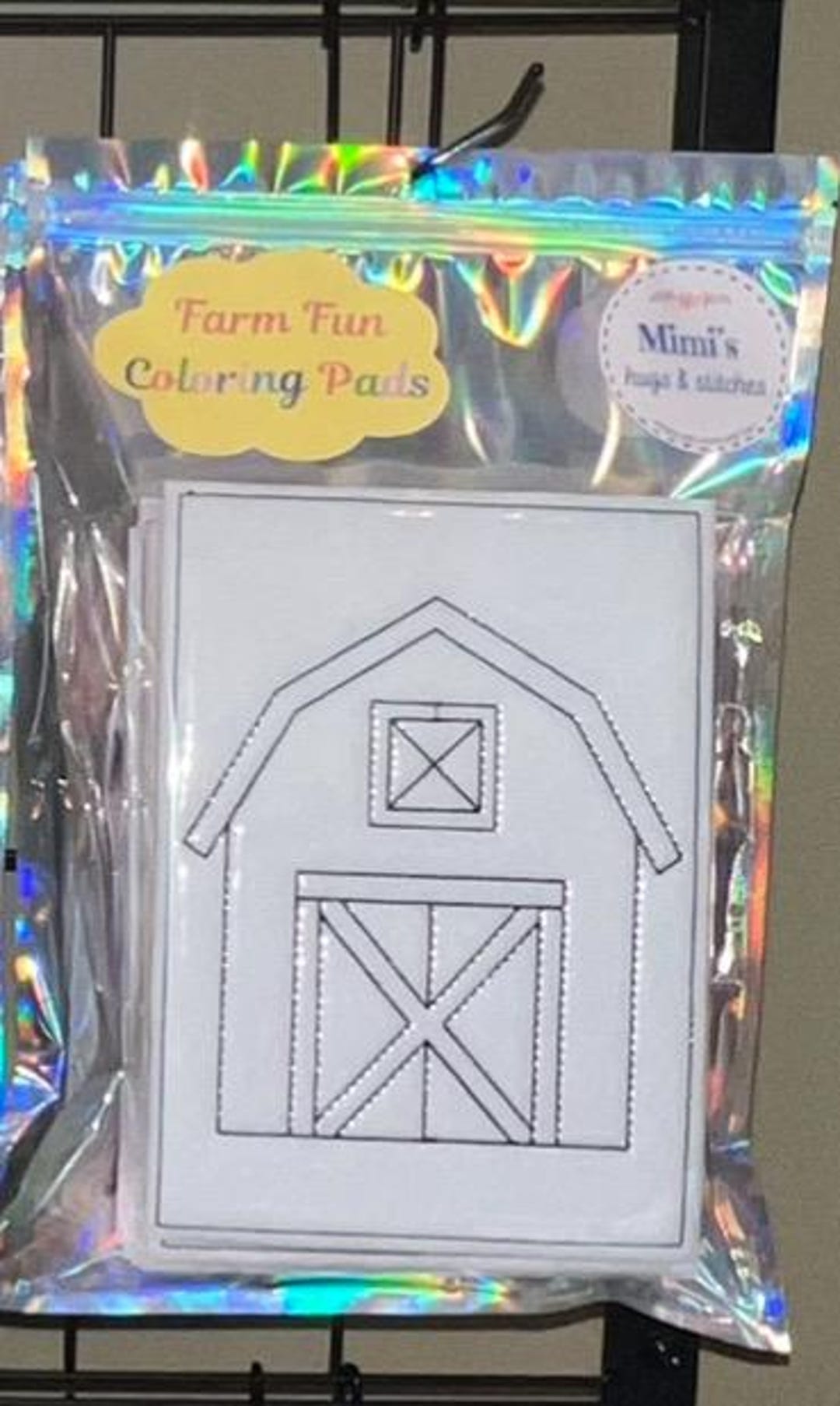 Coloring Pads - FARM FUN - Etsy