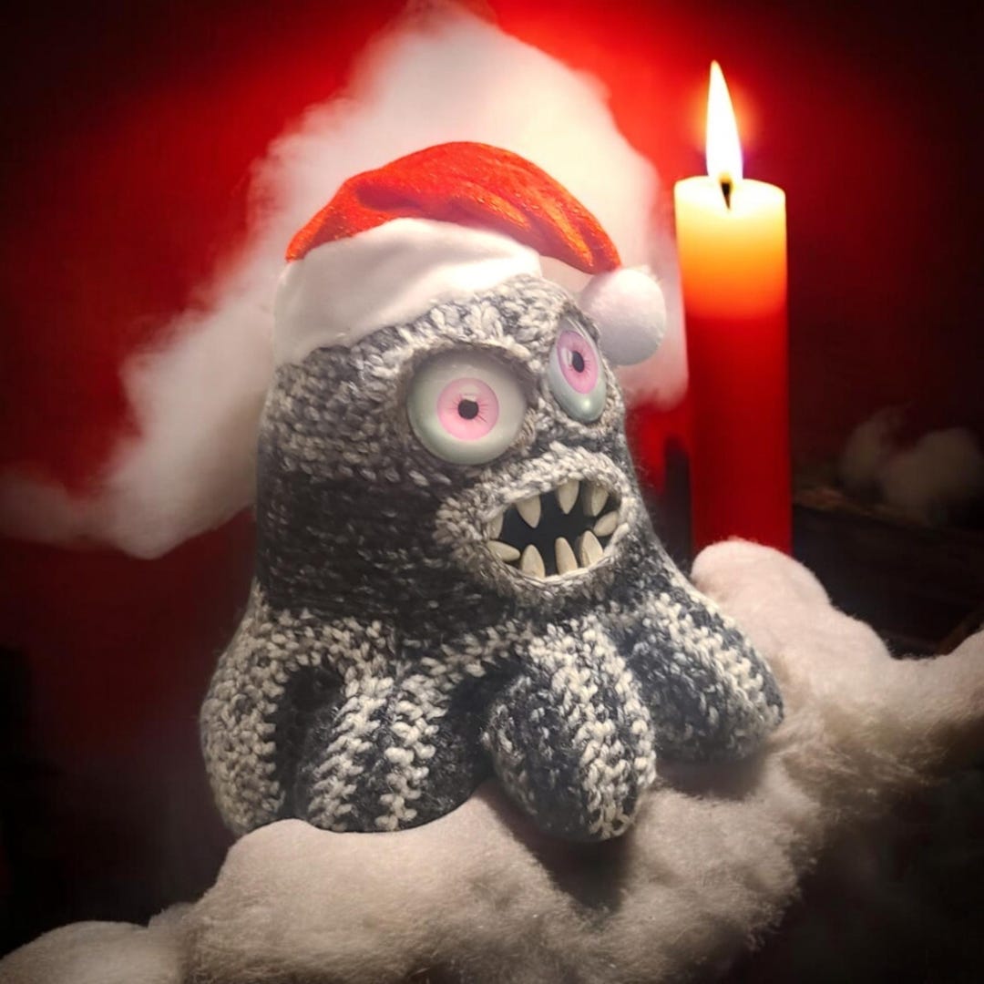 Lilly the Christmas Squid and Billy the Squid Horror Dolls - Etsy