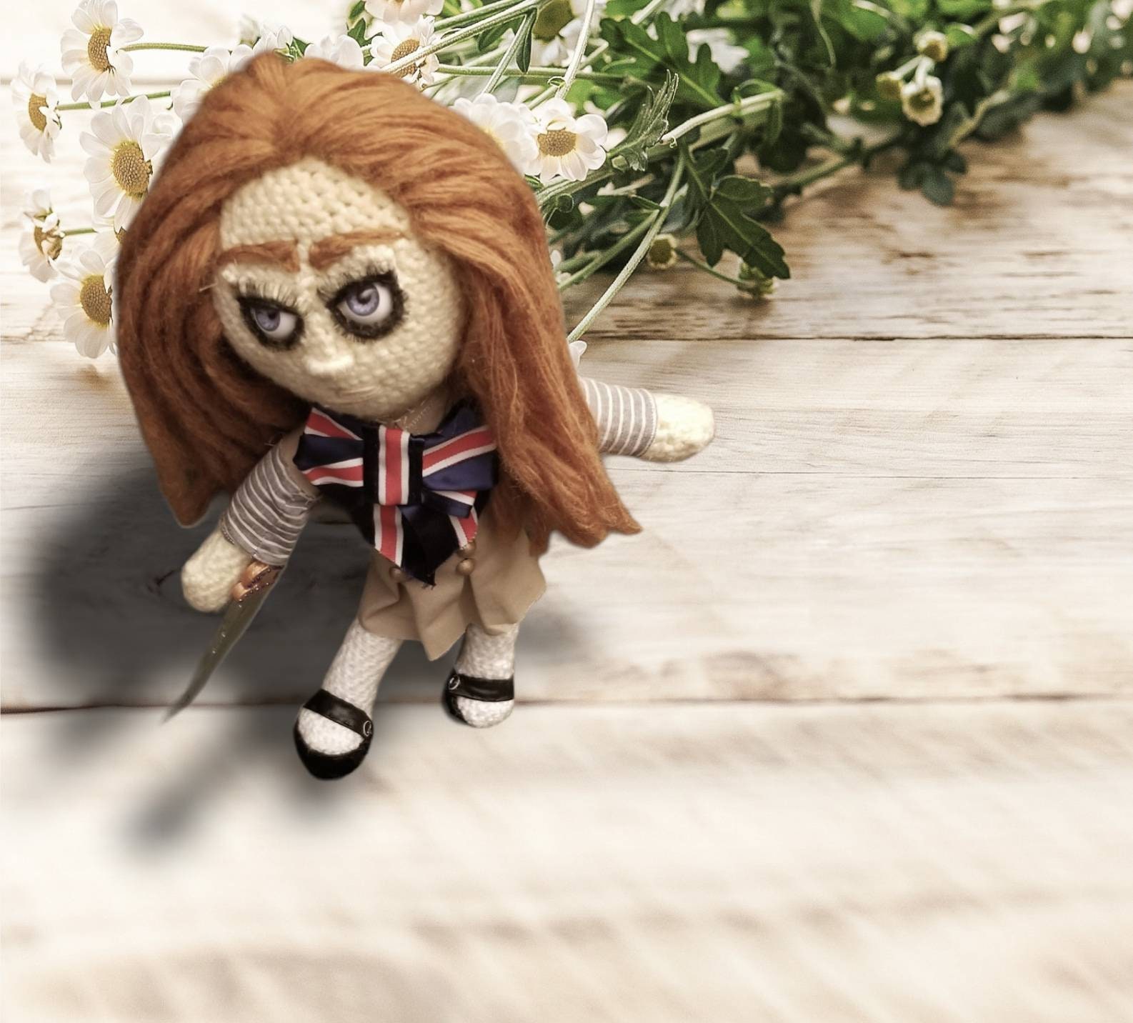 M3GAN Inspired Fan Art Amigurumi Horror Doll Made to Order for - Etsy ...