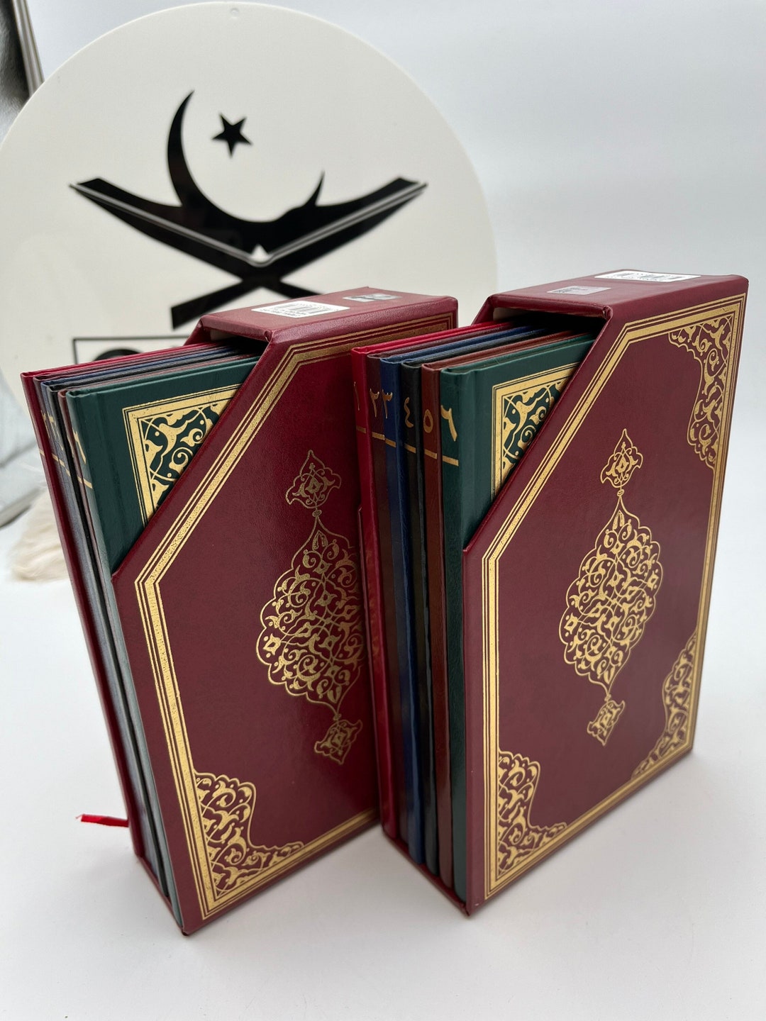 Medium 5 Juz 6 Volume Quran, Quran Hatim Set, Special Box Quran, Quran ...