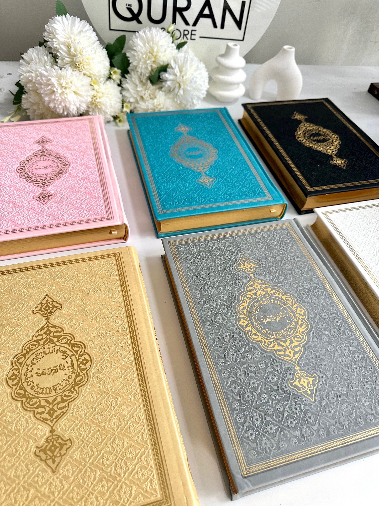Large White Arabic Quran, Special Quran Gift for Muslim Friend, Ramadan ...