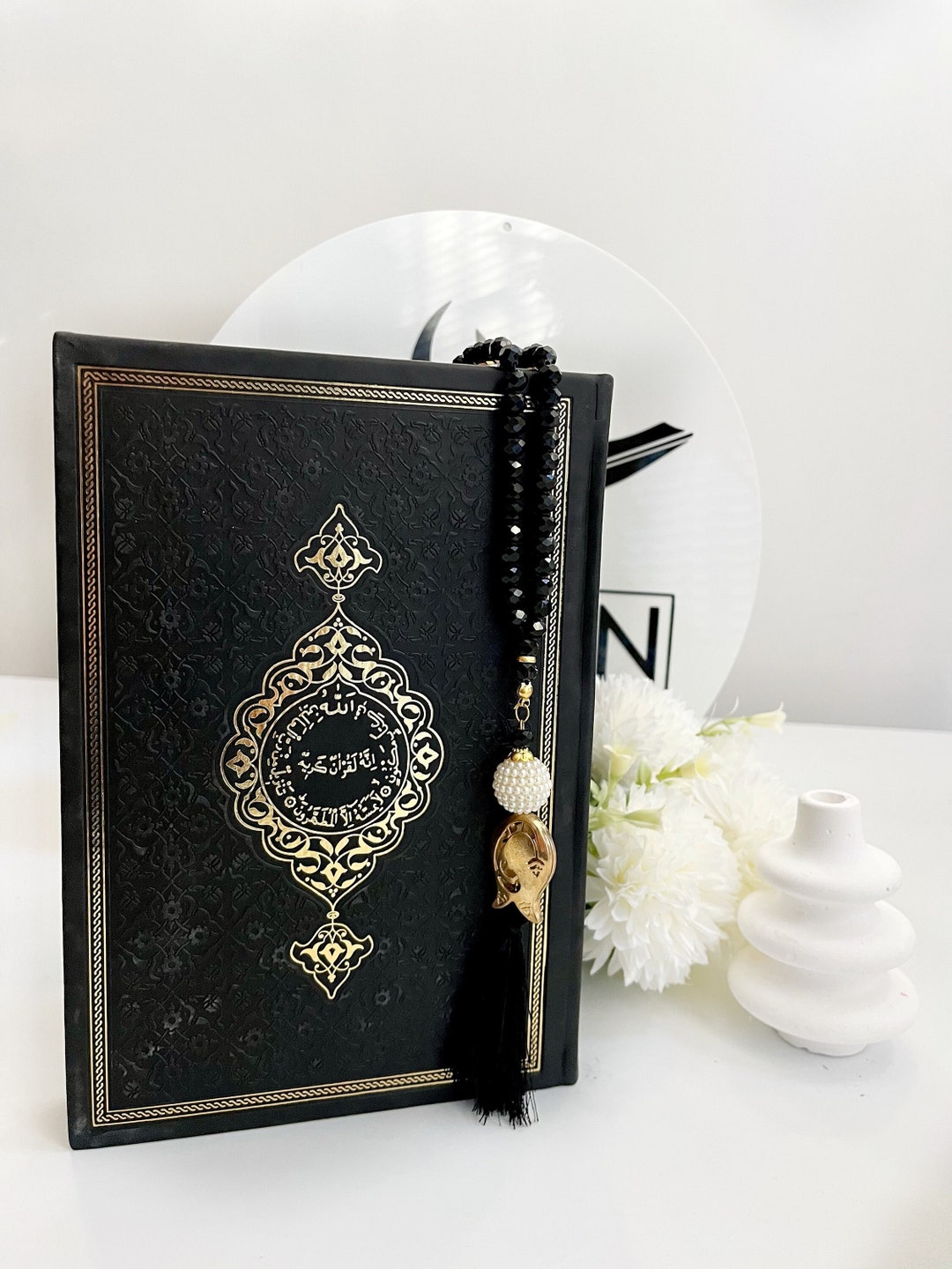 Large Black Arabic Quran, Ramadan Quran, Special Quran Set, Muslim Men ...