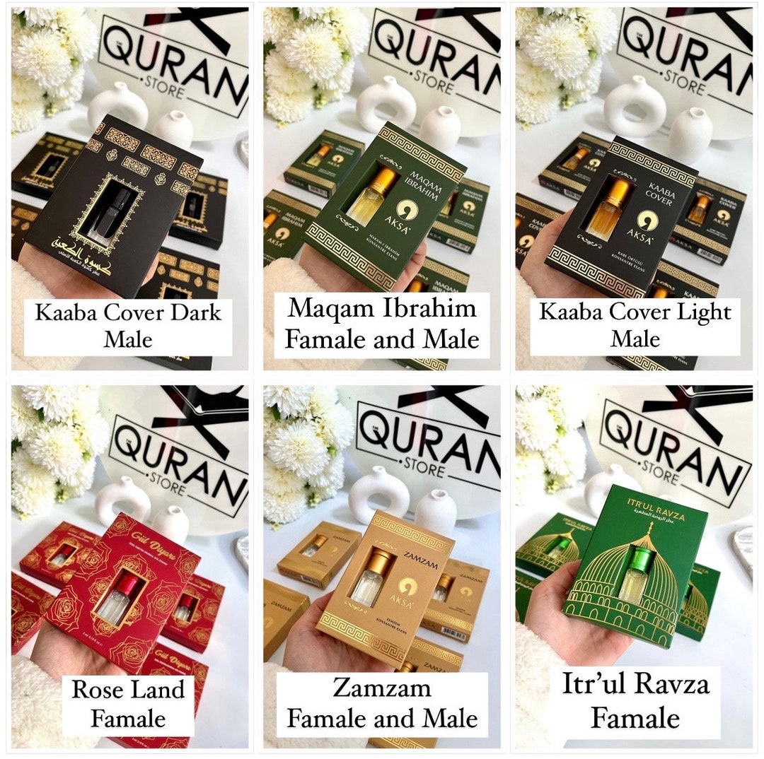 Ramadan Scent Gifts, Islamic Scents, Ataar Al Ka'aba, Rose Scent ...