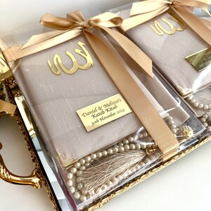 White Yaseen Gift Set, Muslim Wedding Gift Set, Eid-ul Fitr Gift ...