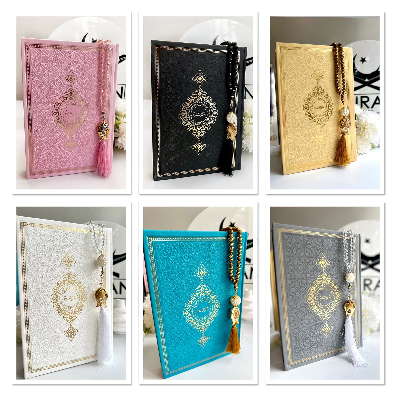Large White Arabic Quran, Special Quran Gift for Muslim Friend, Ramadan ...