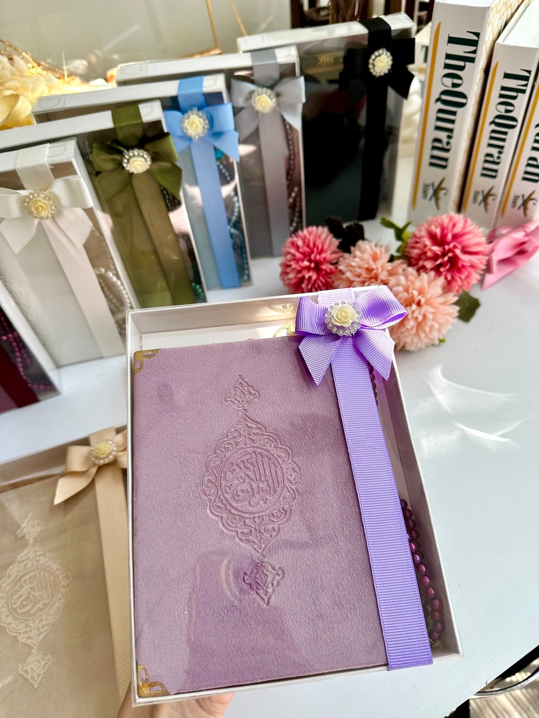 Modern Design Quran Gift Set, Islamic Gift, Umrah Favor, Hajj Eid ...