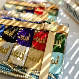 Mini Quran Bundle Gift Set, Muslim Friend Gift, Custom Islamic Gift ...