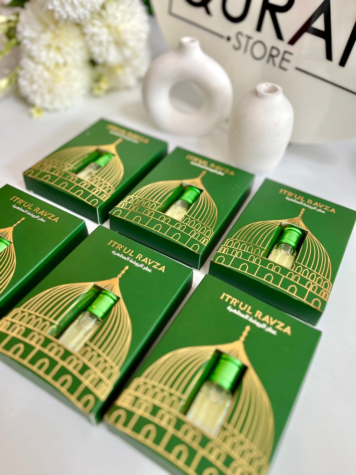 Ramadan Gift, Itrul Rawza Scent, Muslim Female Oud, Islamic Perfume, - Etsy