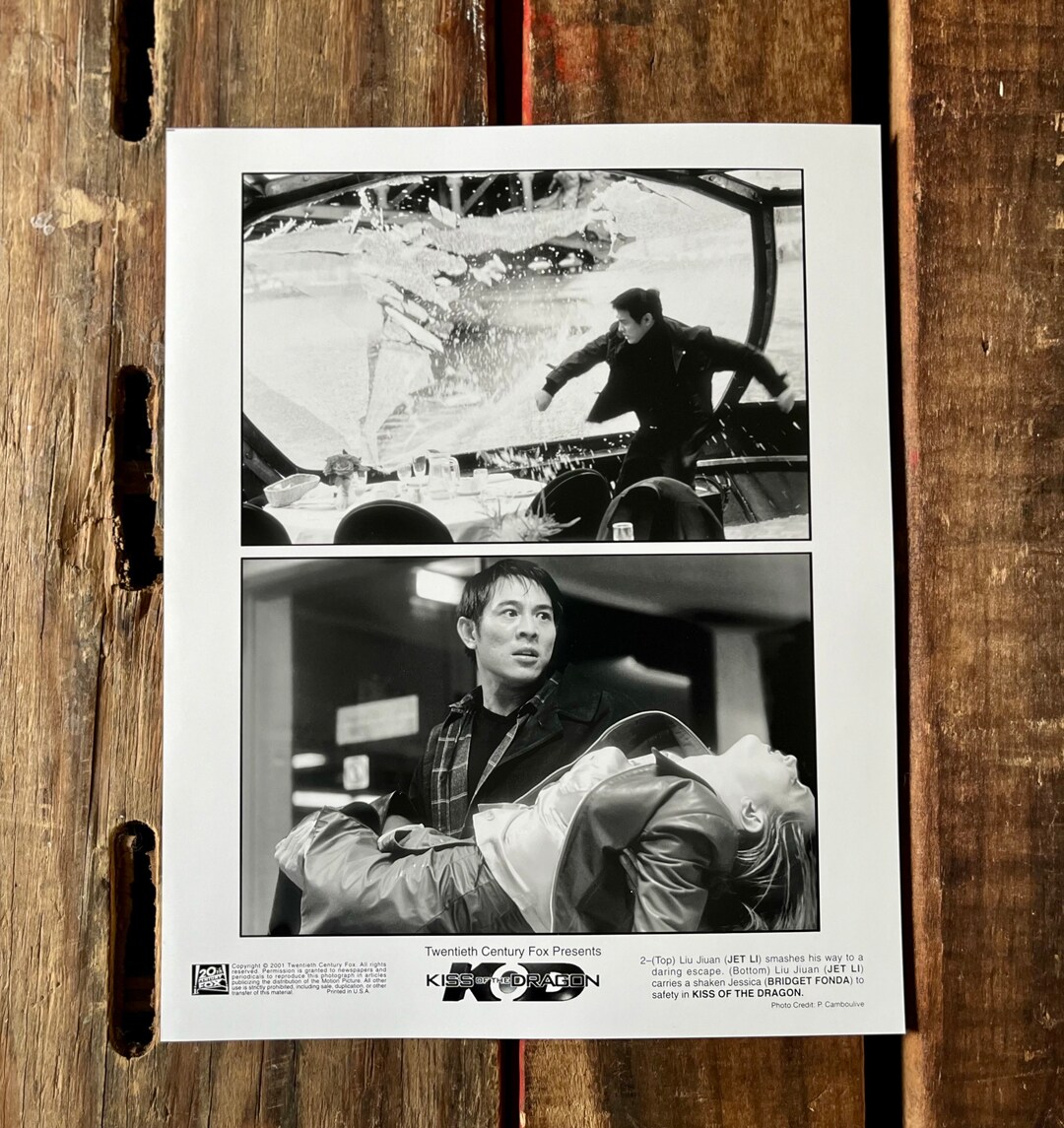 Kiss of the Dragon Press Photo Still: Jet Li, 2001 Authentic Release - Etsy