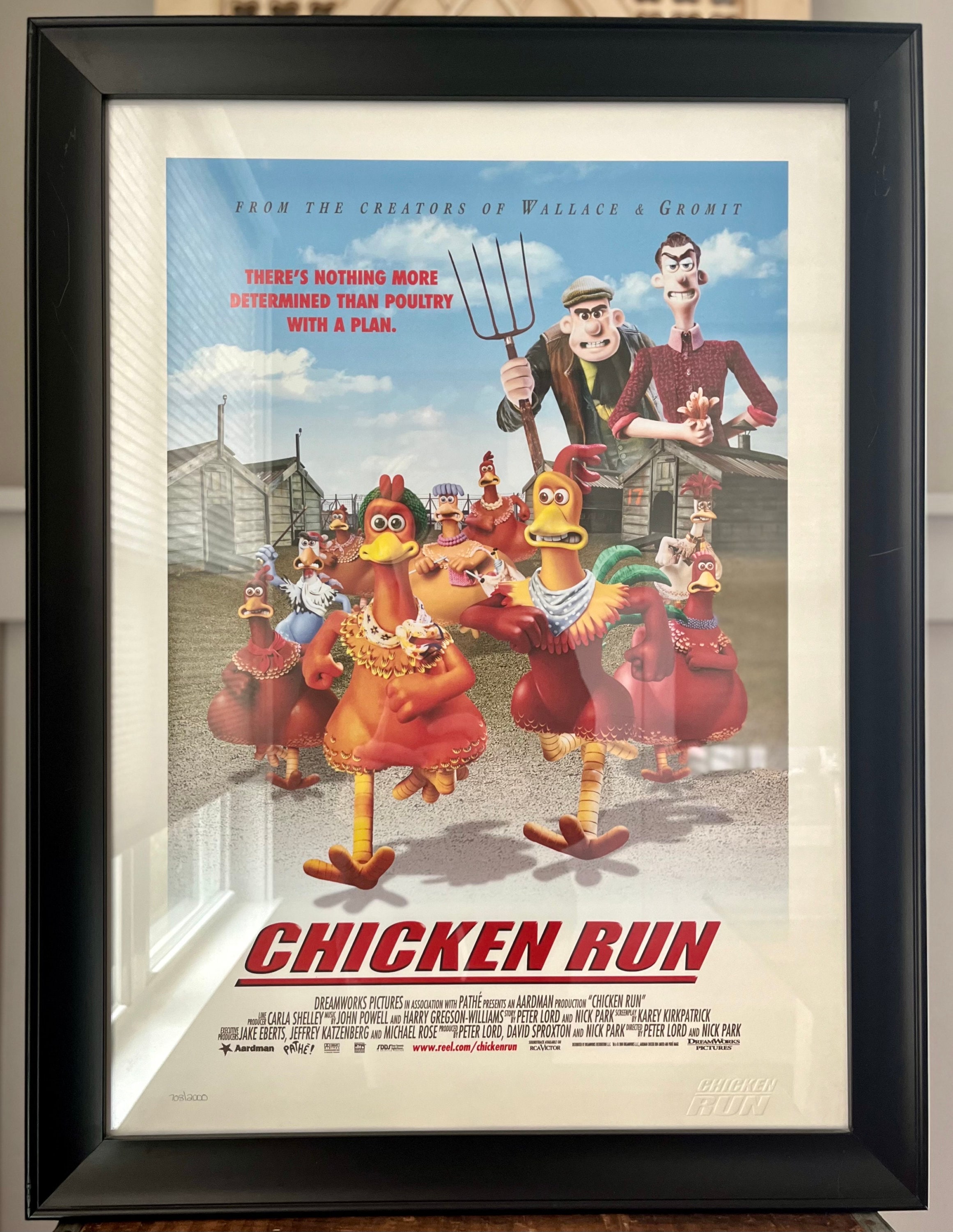 Dreamworks 2000 chicken Run Limited Edition Offset Lithograph ...