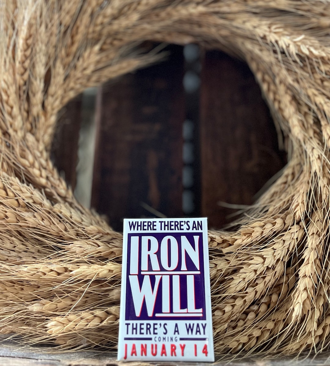 Vintage 1994 Iron Will Movie Teaser Pinback Button - Etsy