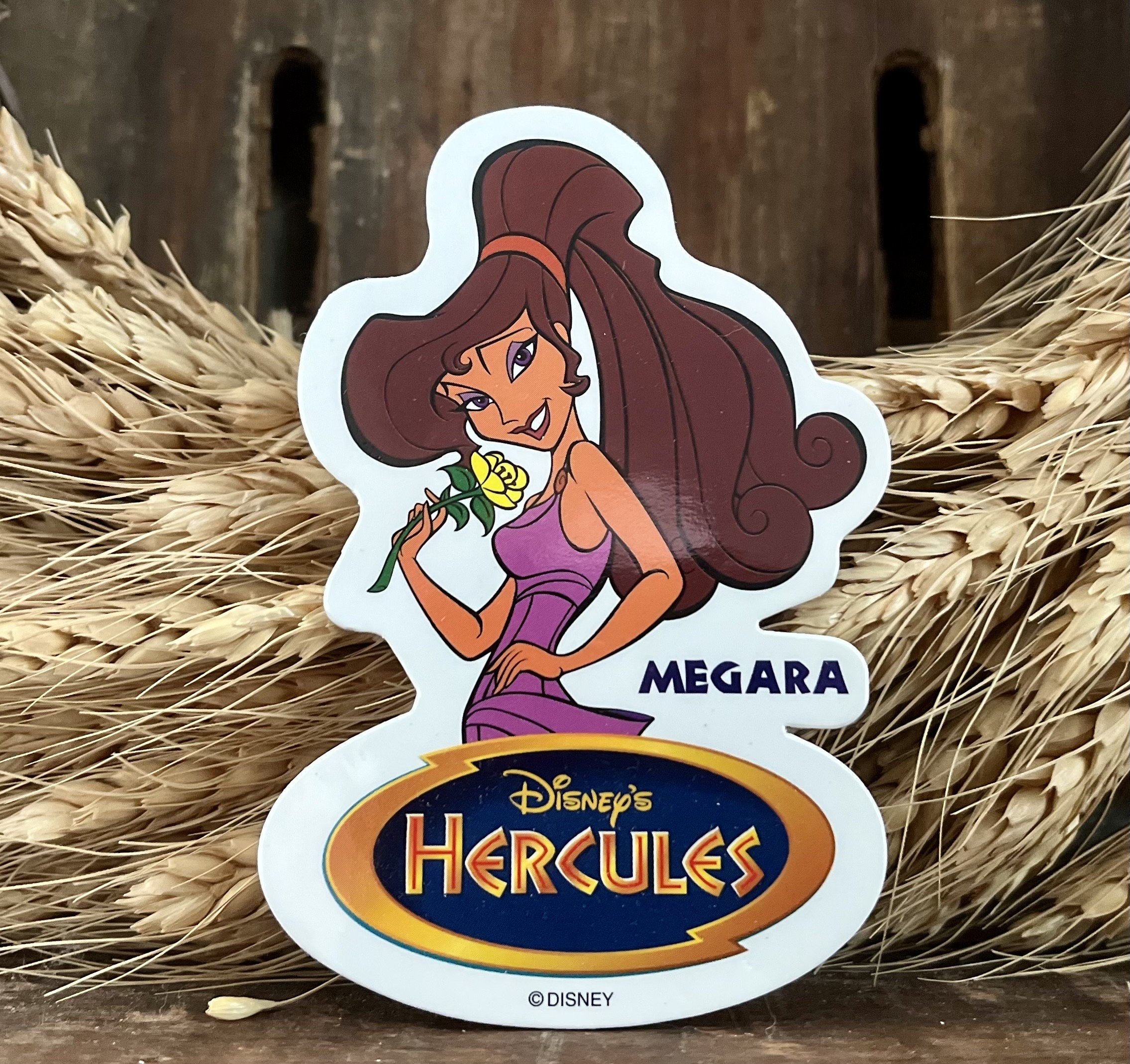 1998 hercules megara Pin Back Button Authentic Movie Release ...