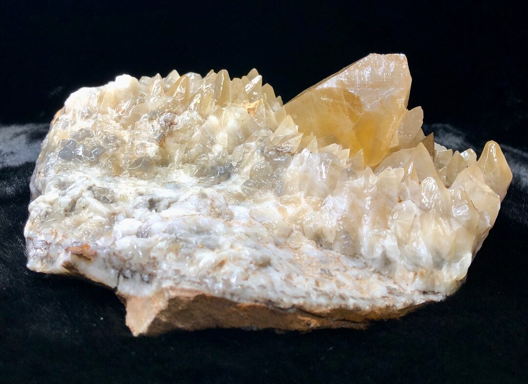 Large Dog Tooth Calcite Crystal Cluster - Etsy
