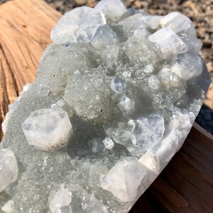 Baby Blue Apophyllite Crystal Cluster - Etsy