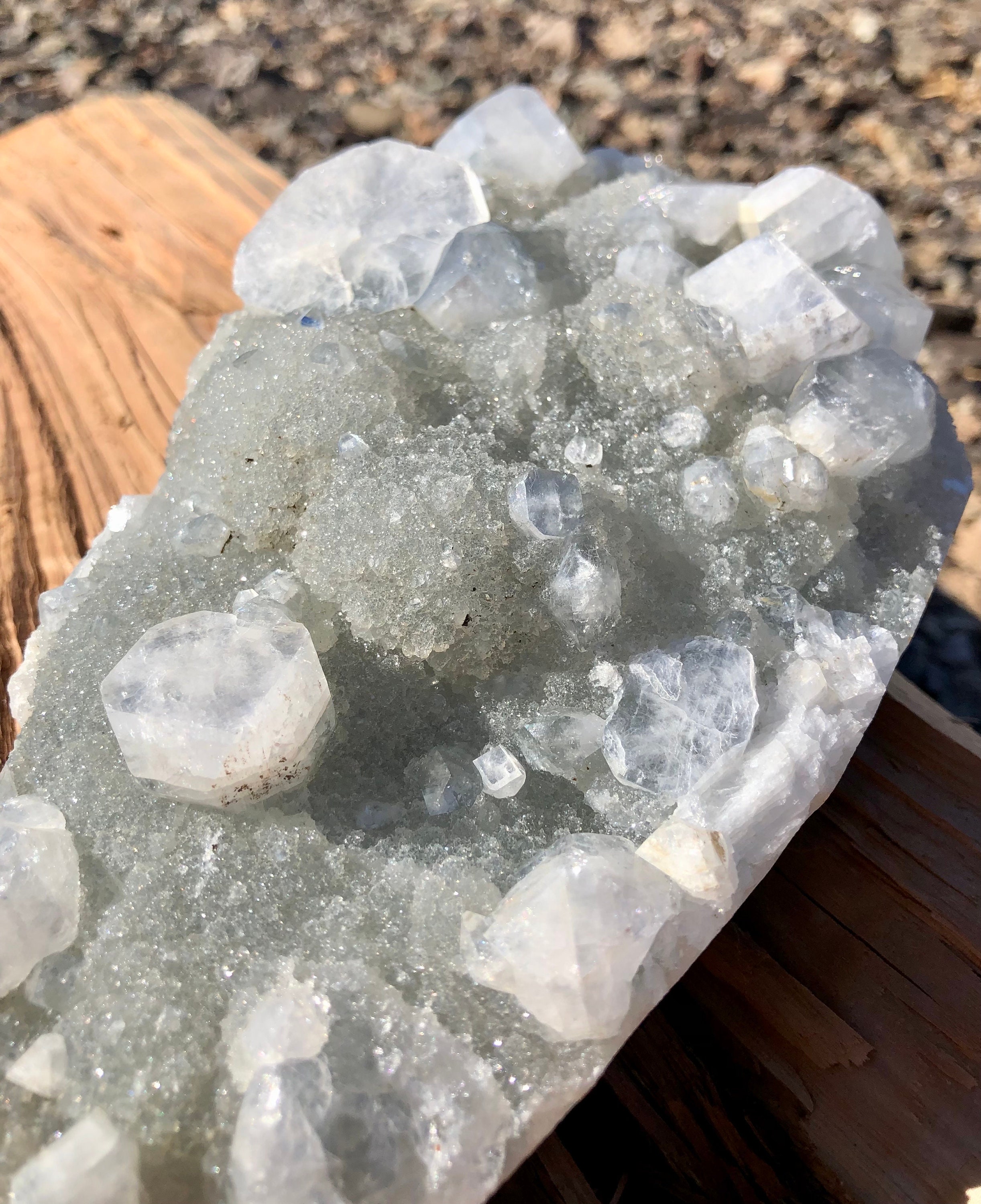 Baby Blue Apophyllite Crystal Cluster - Etsy