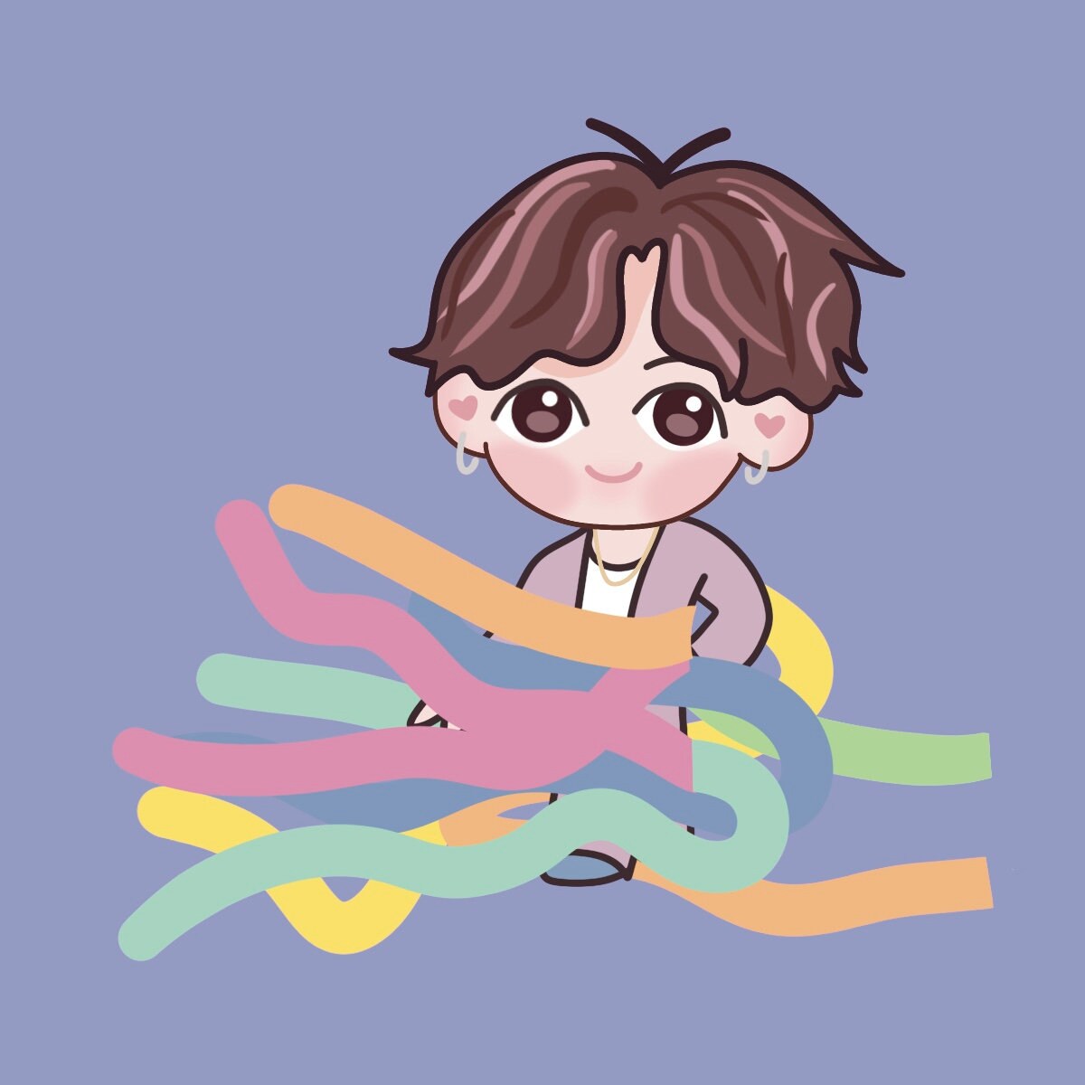 BTS Members Stickers Matte Vinyl Waterproof Sticker RM - Etsy