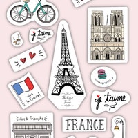 Paris Sticker - Etsy