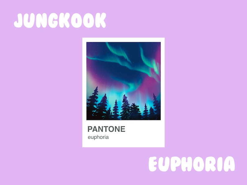 BTS Pantone Stickers Vol 3 BTS Music Stickers Members Solo - Etsy