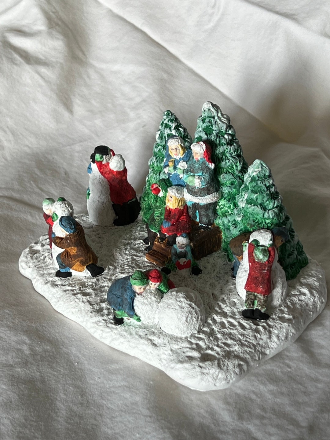 Vintage Wee Crafts Snowman Building Contest - Etsy