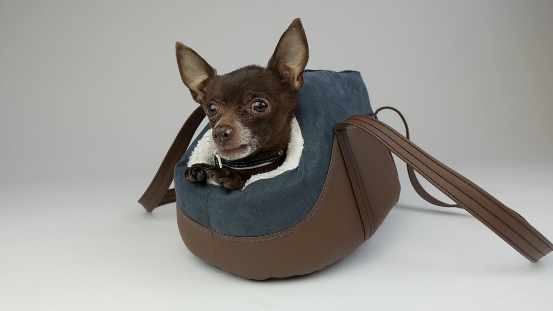 Luxury Dog Carrier Tote Bag, Stylish and Comfortable Travel Dog Tote ...