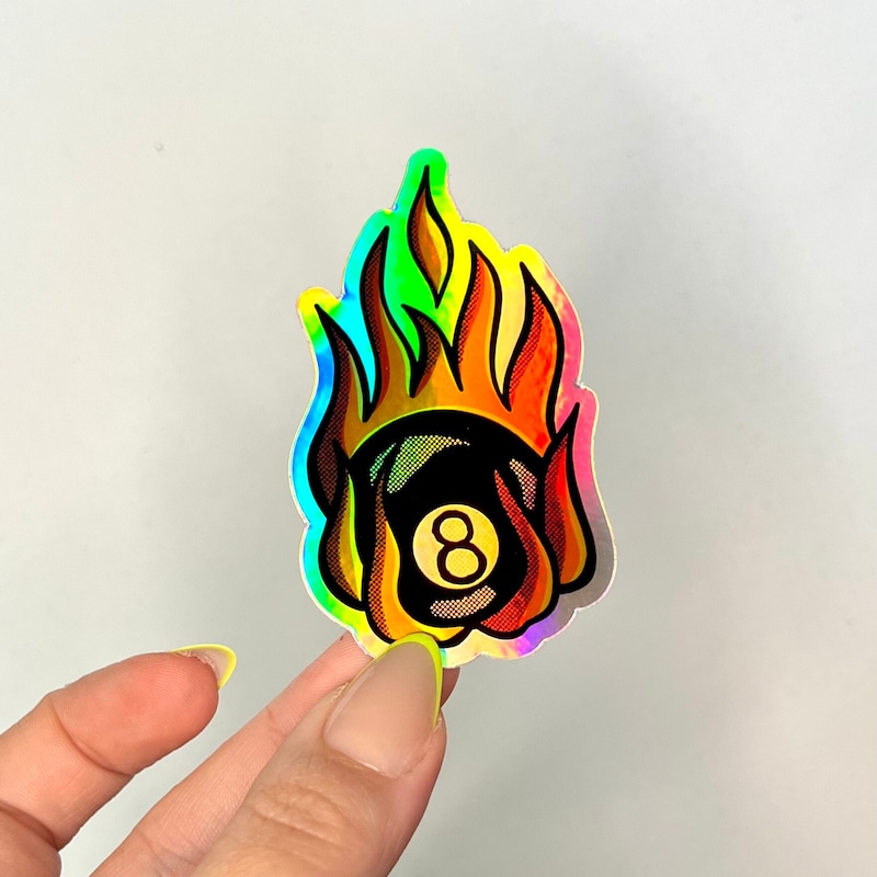 8 Ball Decal - Etsy