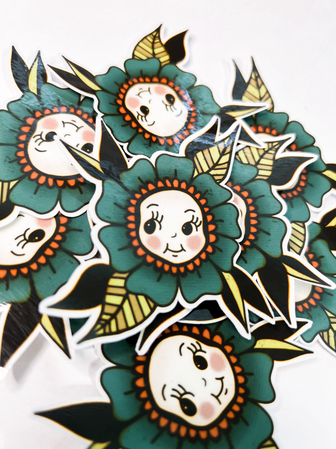 Kewpie Stickers American Traditional Sticker Kewpie Doll - Etsy