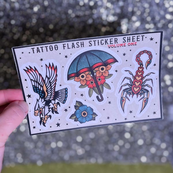 Flash Sticker - Etsy