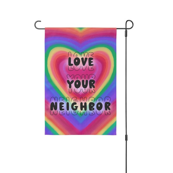 Neighbor Garden Flag - Etsy