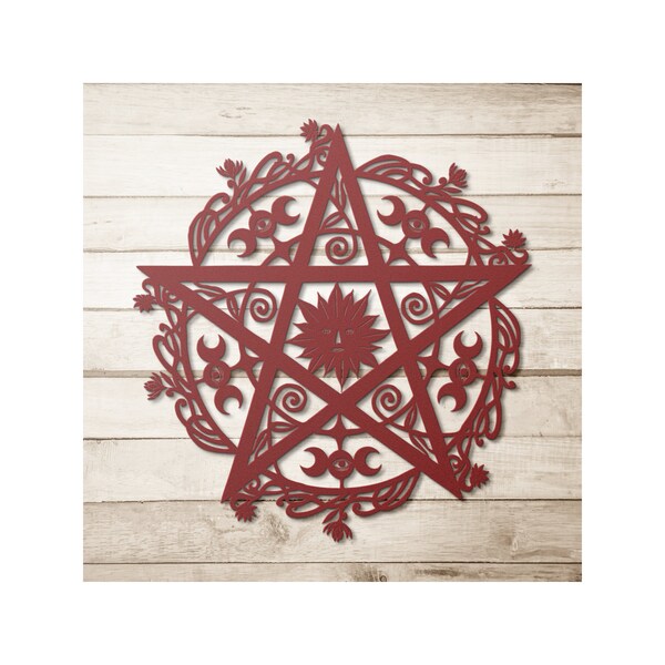 Pentagram Wall Decor - Etsy