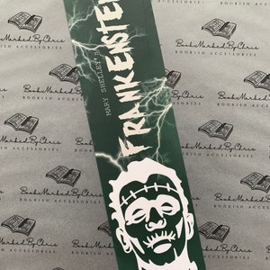 Frankenstein Bookmark // Frankenstein, Horror Gifts, Horror Merch ...