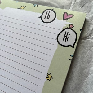 Heartstopper, Notepad //stationary, Heartstopper Leaves, Cute Desk Pad ...