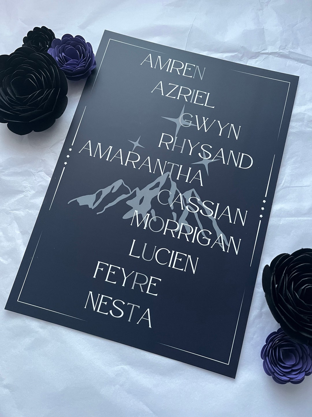 Official Velaris, Acotar Decor// Acotar,art Print,book Nook, Shelf ...