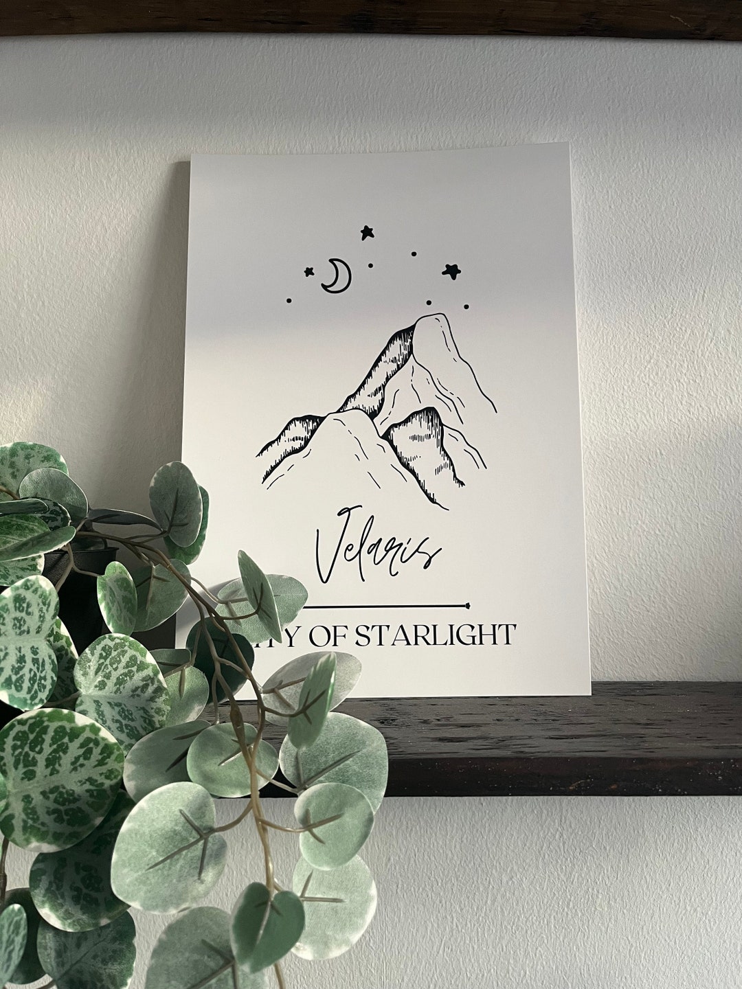 Official Velaris, Acotar Wall Art// Acotar Merch, Sarah J Maas, Acotar ...