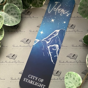Acotar, Bookmark, Official Velaris// Acotar Merch, Sarah J Maas ...