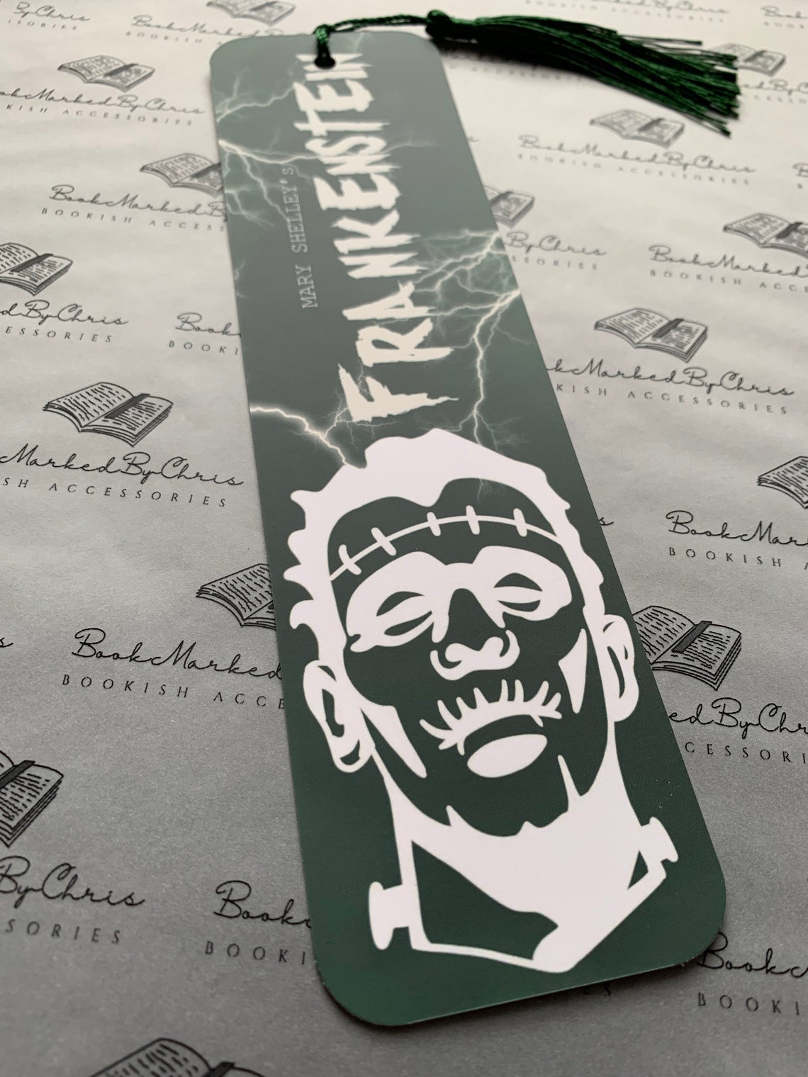 Frankenstein Bookmark, Gothic Horror, Bookish Stationery - Etsy