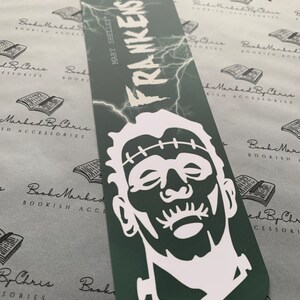 Frankenstein Bookmark // Frankenstein, Horror Gifts, Horror Merch ...