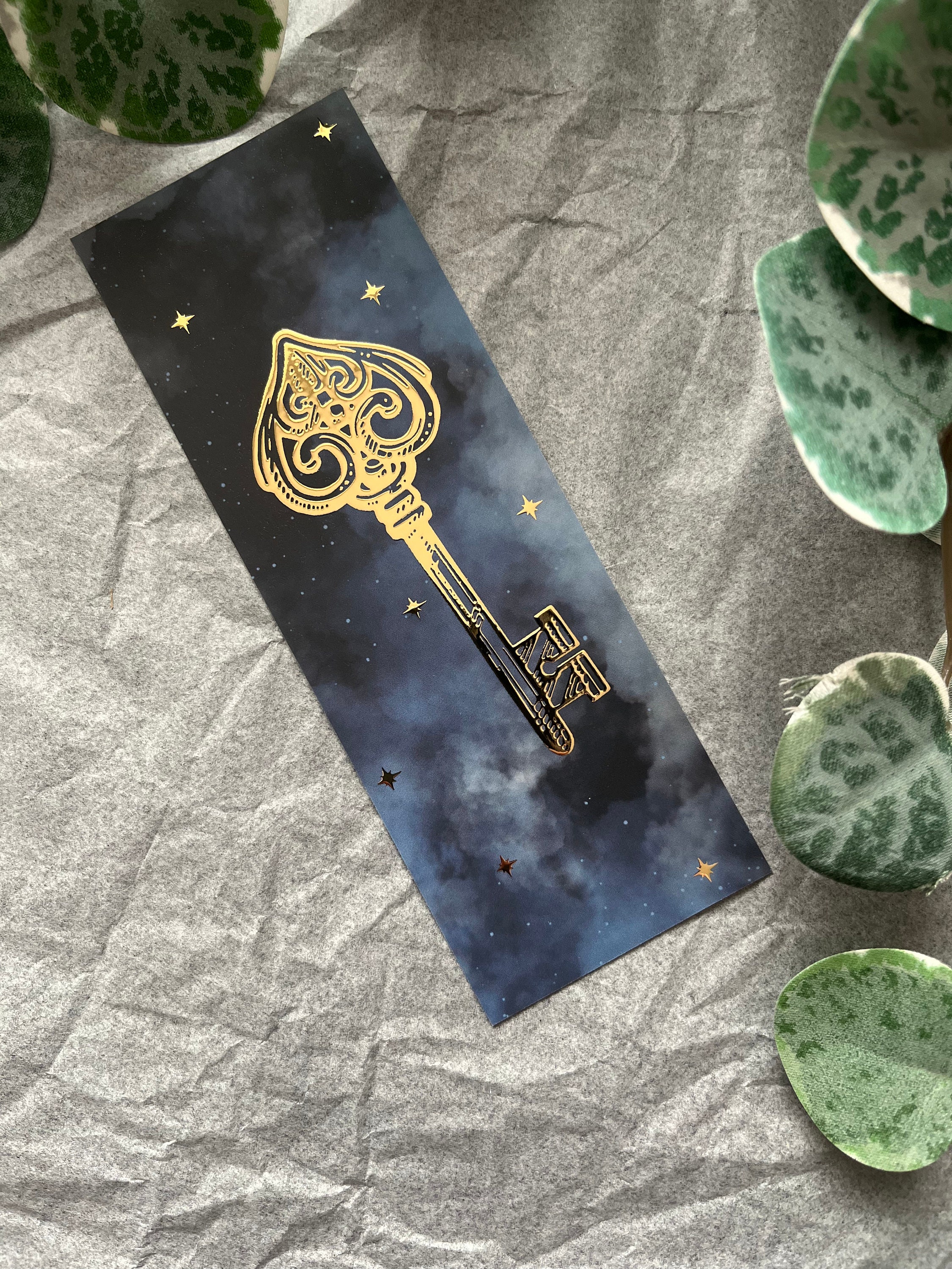 The Golden Key Bookmark //cass Gellar Romance Book Romance - Etsy