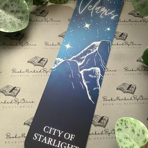 Acotar, Bookmark, Official Velaris// Acotar Merch, Sarah J Maas ...