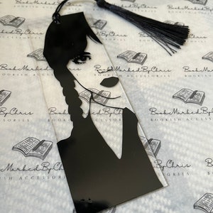 Wednesday Addams // Acrylic Bookmark, Wednesday, Book Mark,wednesday ...
