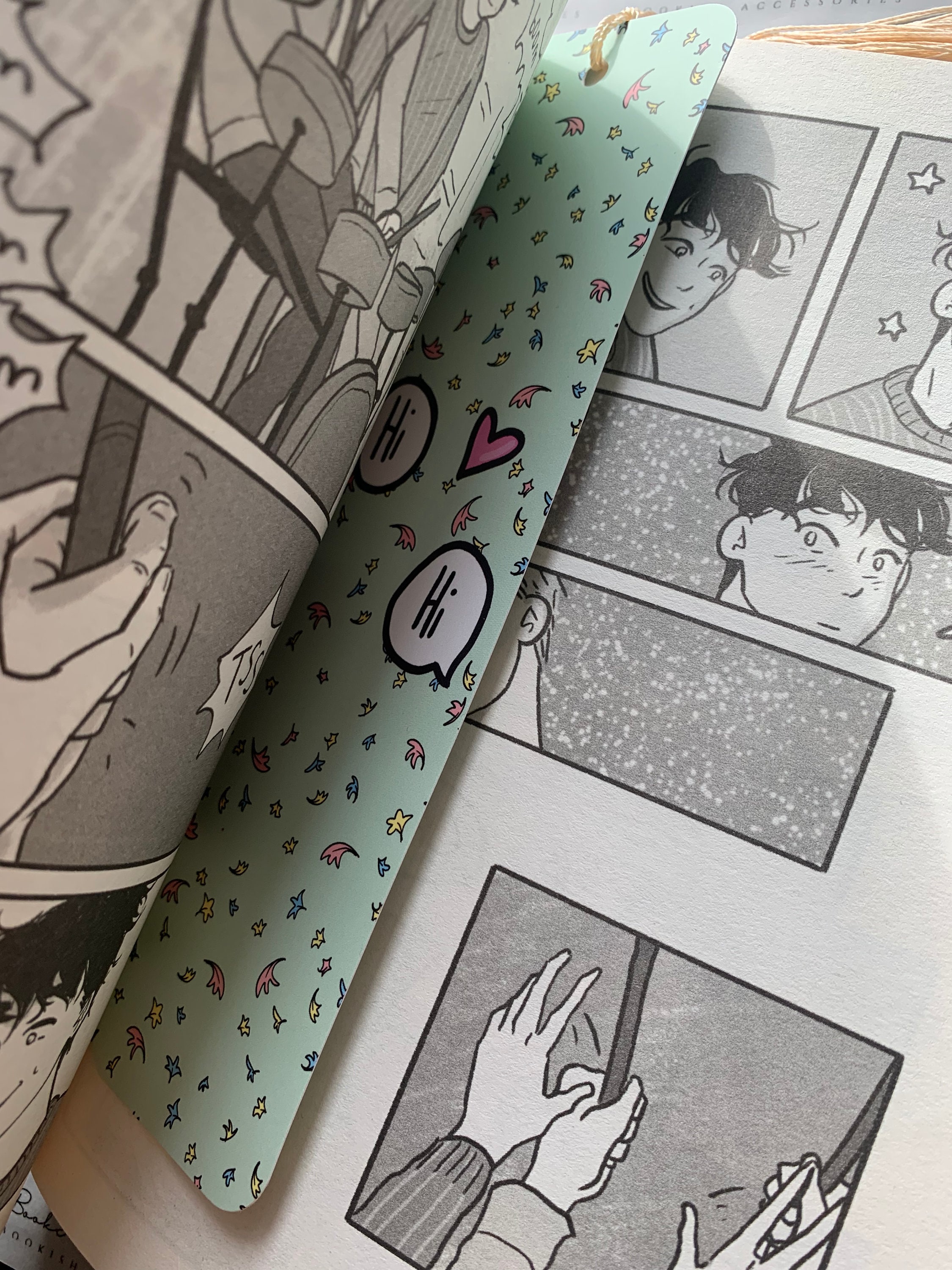 Heartstopper Bookmark// Heartstopper Gift Nick and Charlie - Etsy