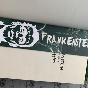 Frankenstein Bookmark // Frankenstein, Horror Gifts, Horror Merch ...