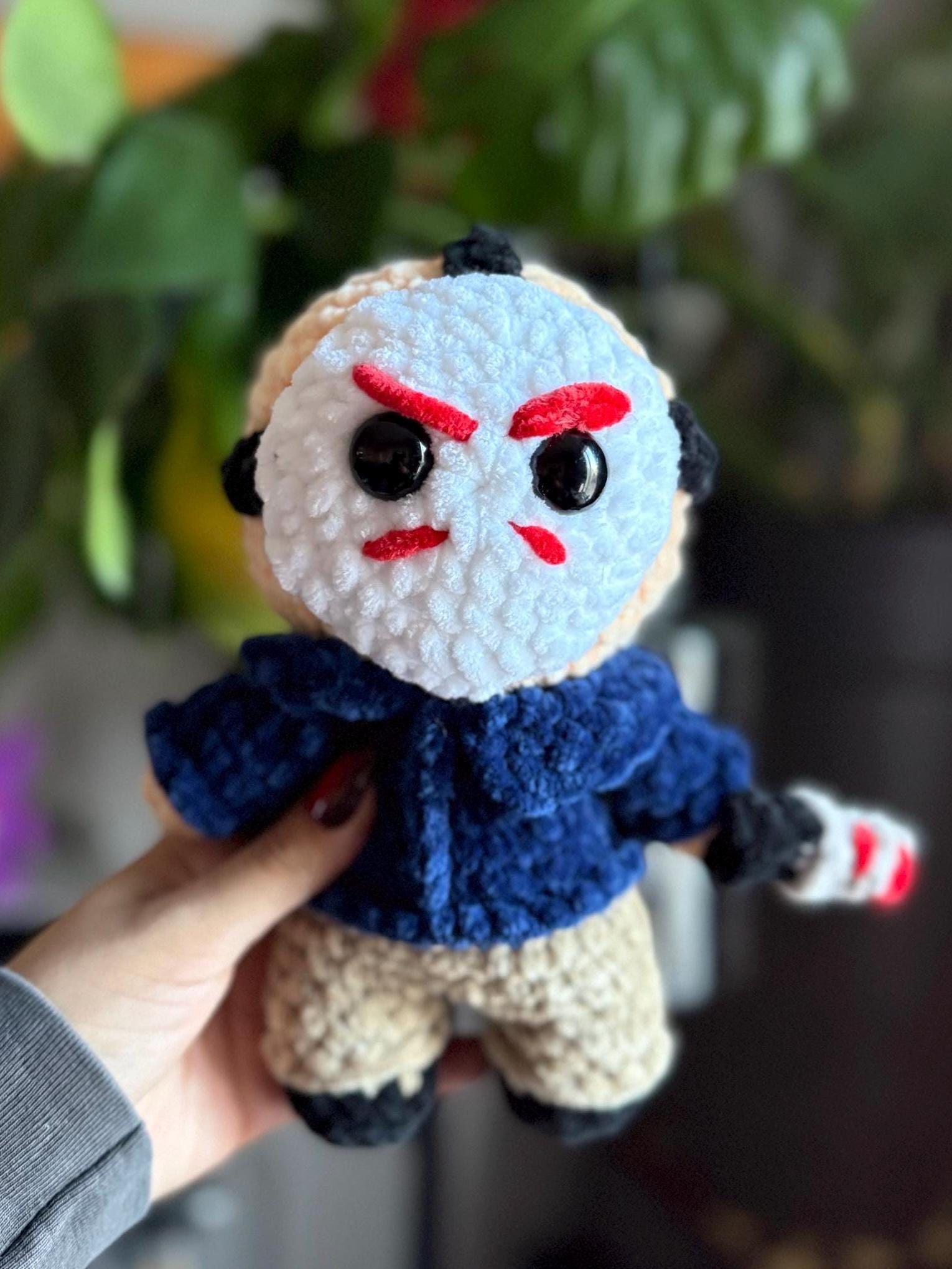 Handmade Crocheted Horror Movie Icon Inspired Plushies - Etsy