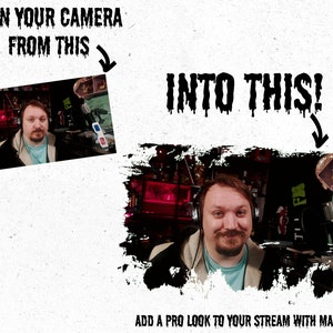 Twitch Cam Masks GRUNGE & GRIT Pack. 10 Web Cam Masks for OBS, Youtube ...