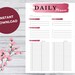 Weekly Habit Tracker Instant Download Printable PDF Habit Tracker Pink ...