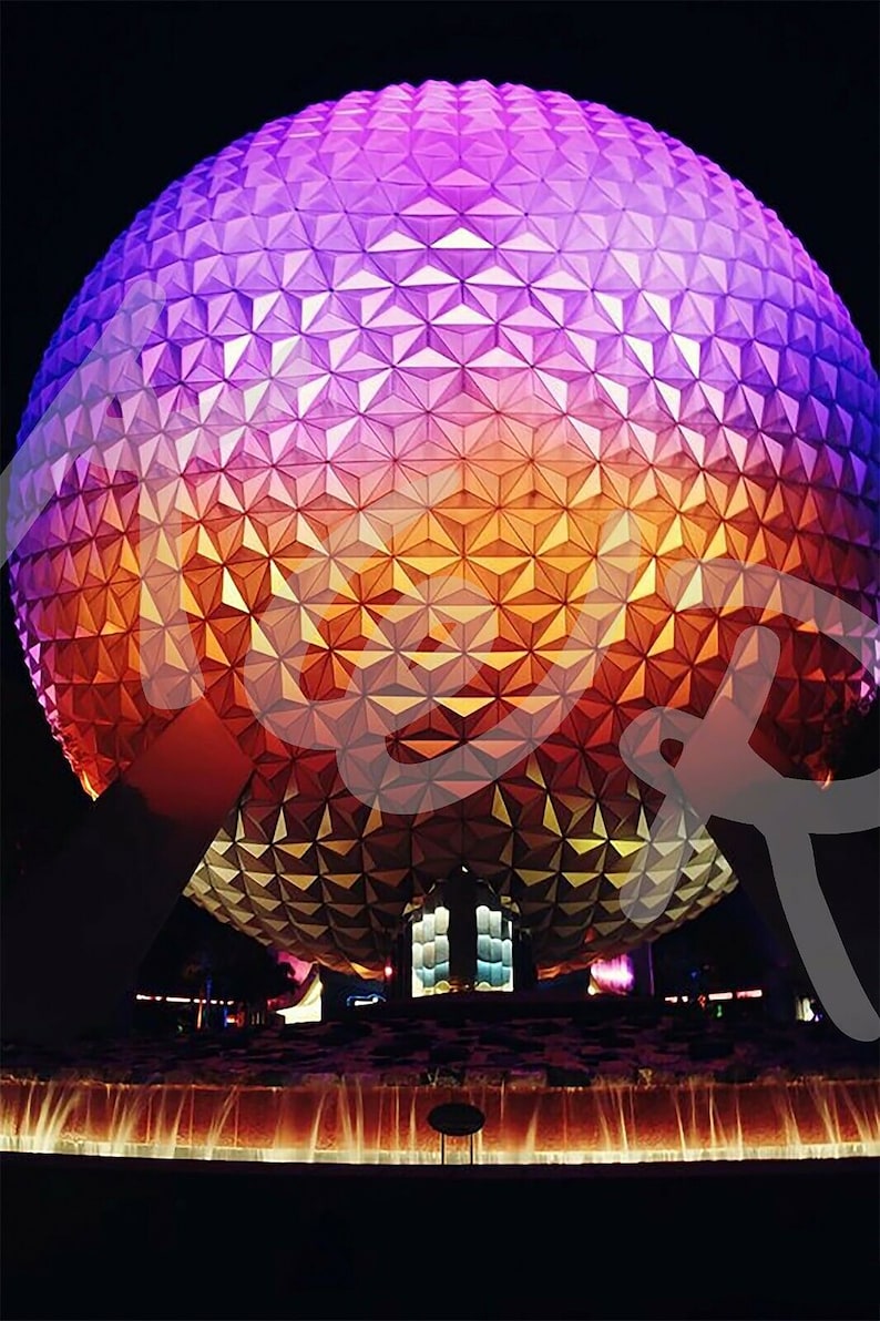 Walt Disney World Wall Art 4 Piece Set Wrapped Canvas Set | Etsy